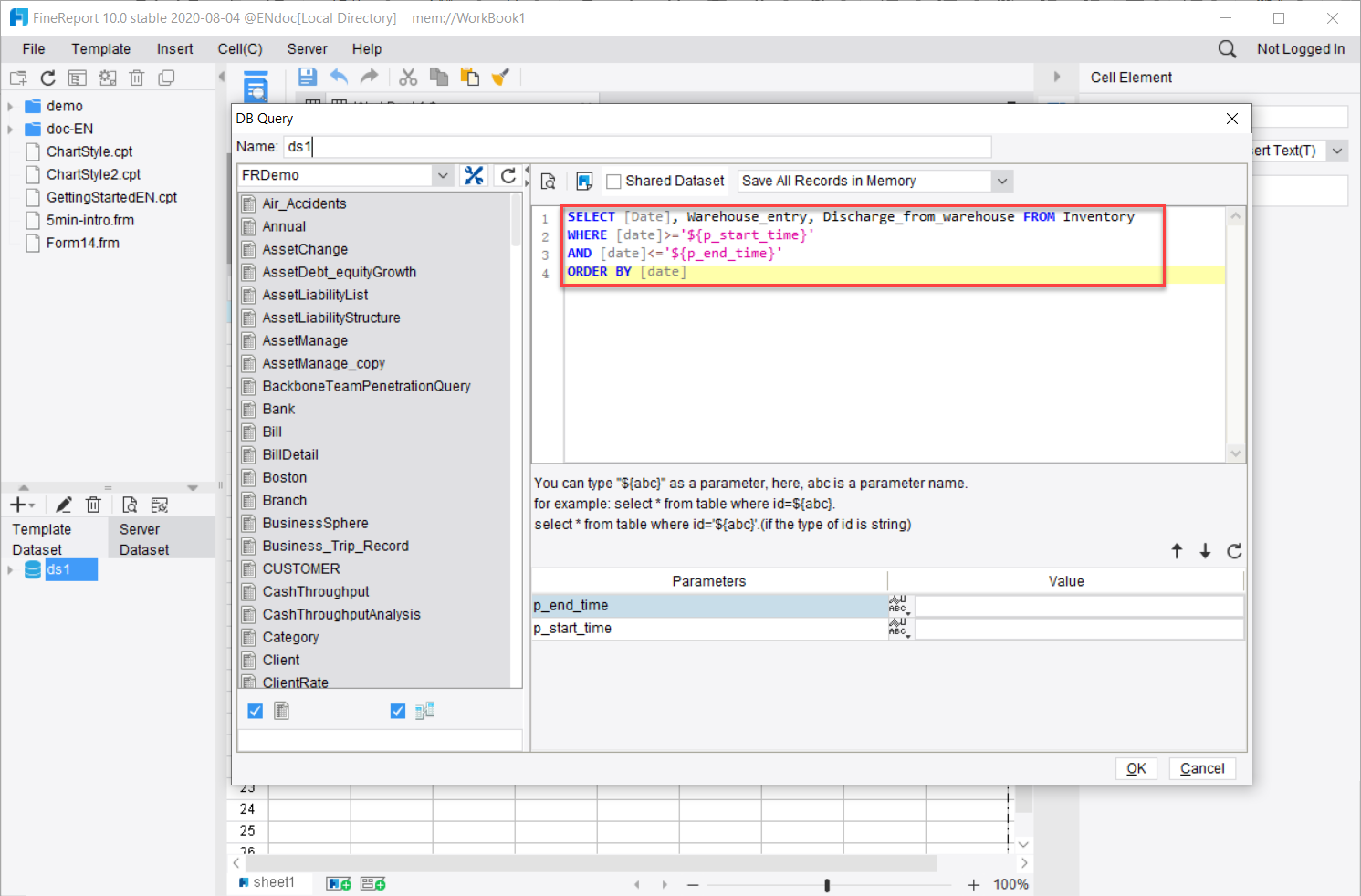 Scheduled Data Entry-FineReport Help Document