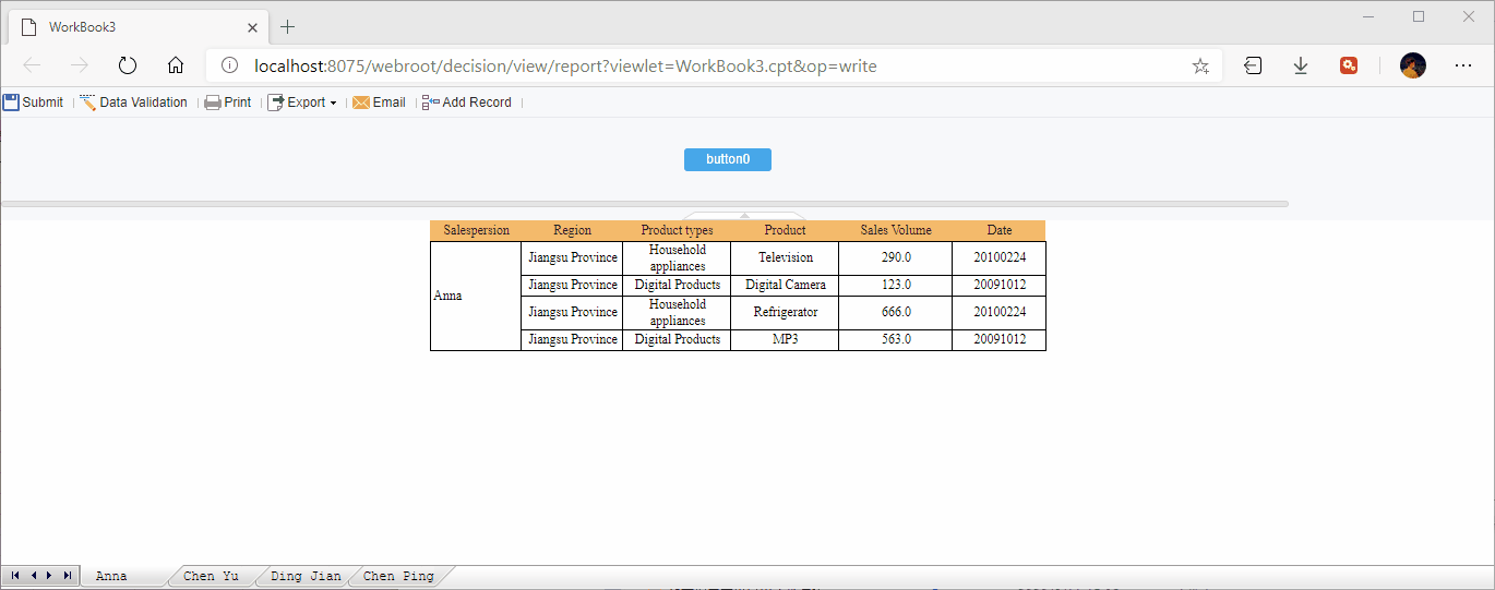 Js Hide Or Display The Parameter Panel Finereport Help Document 0205