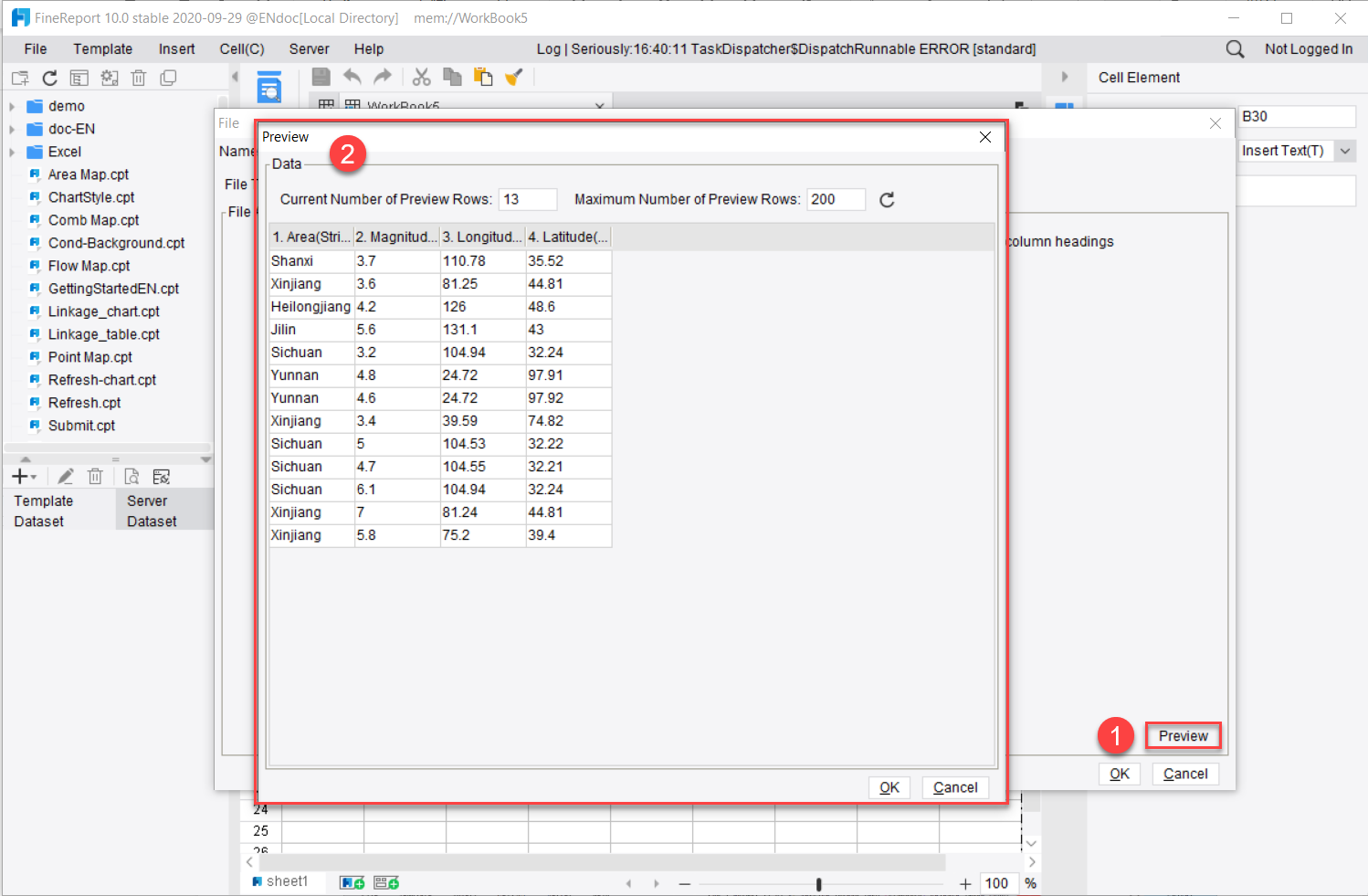 Heat Map-FineReport Help Document