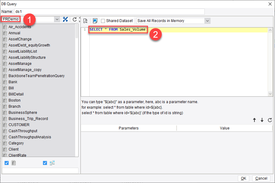Chart Conditional Display-FineReport Help Document