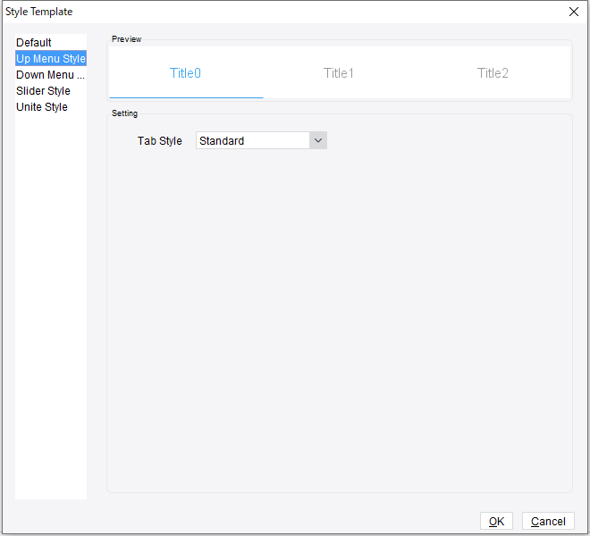 モバイル Tab パネルスタイル- FineReport Help Document