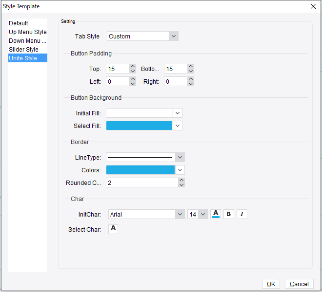 モバイル Tab パネルスタイル- FineReport Help Document