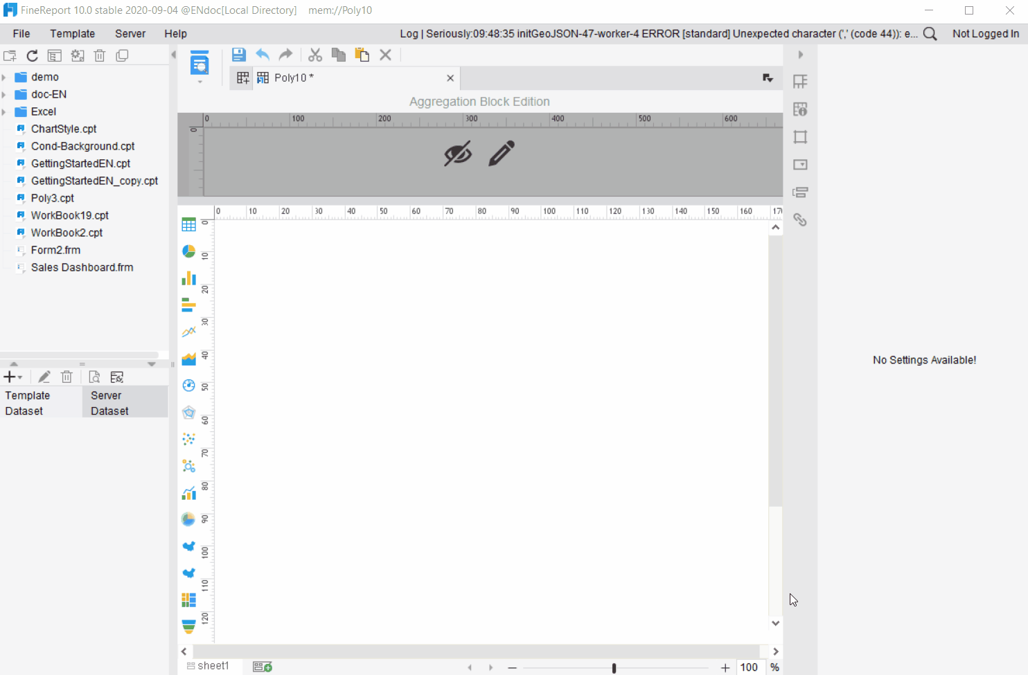 Aggregation Report-FineReport Help Document