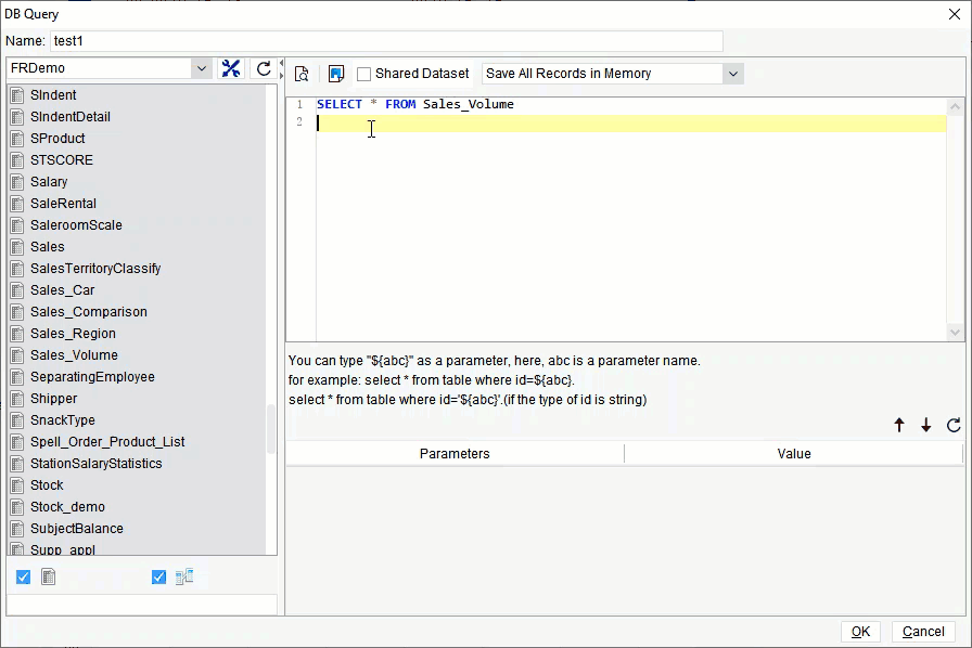 The First Template-FineReport Help Document