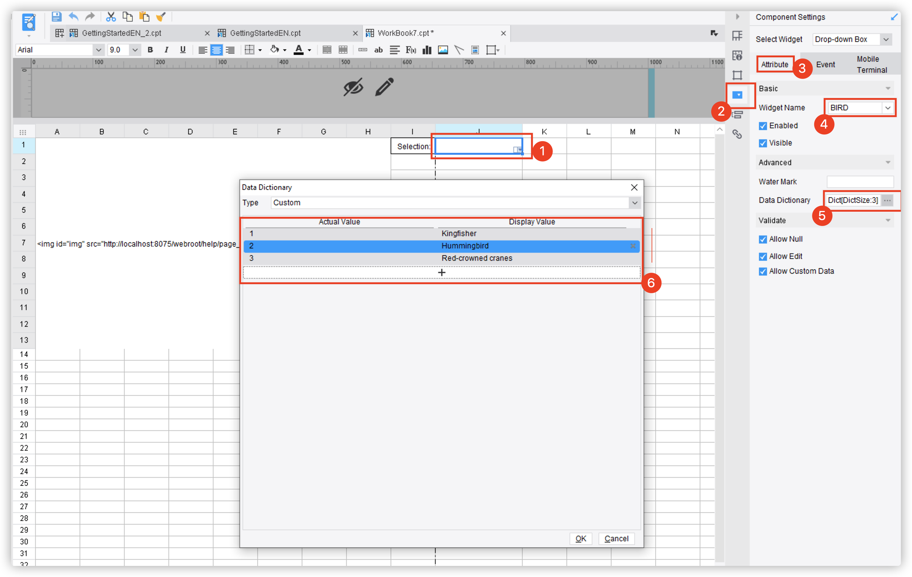 JS Display image according to the item hovered by mouse-FineReport Help ...