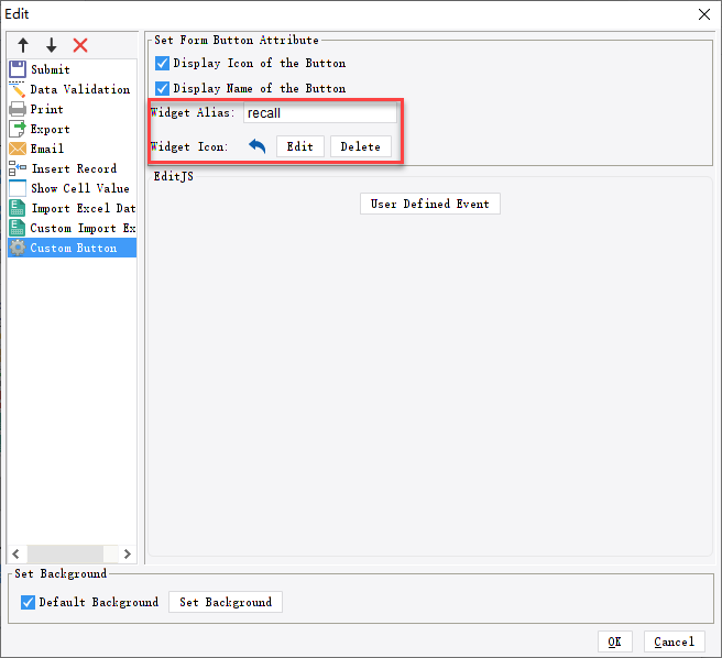 JS Set report/toolbar to be unavailable-FineReport Help Document