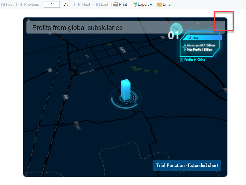 Extended Chart - Carousel GIS Point Map-FineReport Help Document