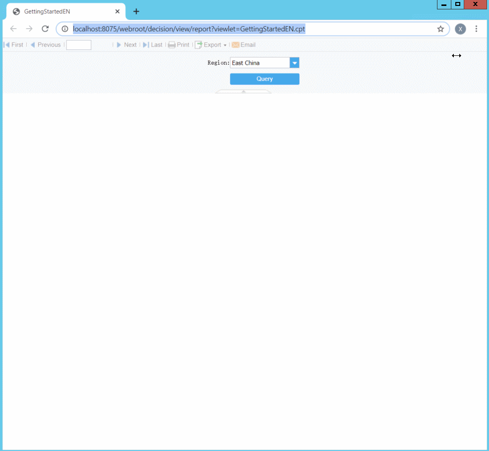 JS Control Report Preview Time-FineReport Help Document