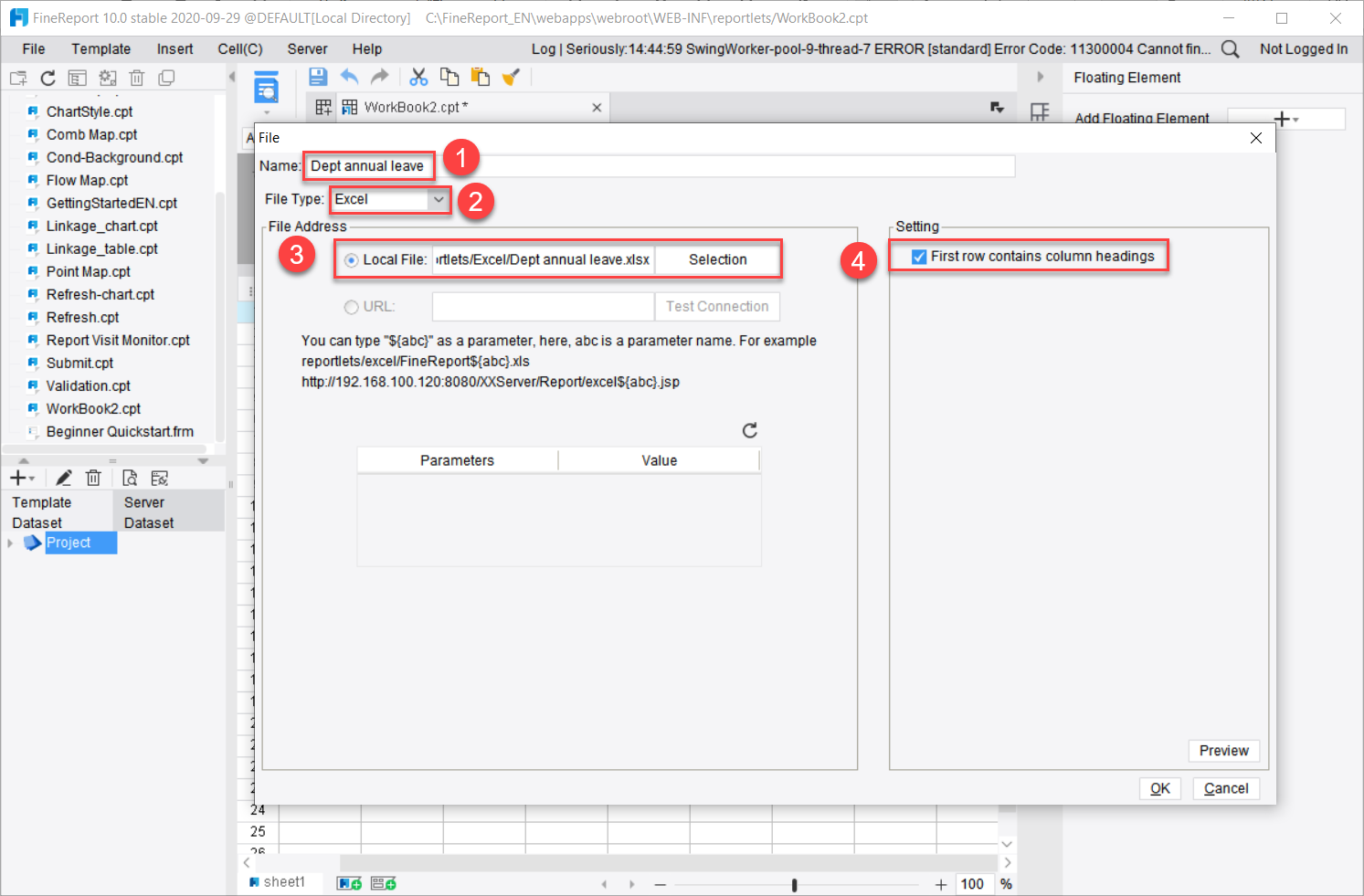 Structure Chart-FineReport Help Document
