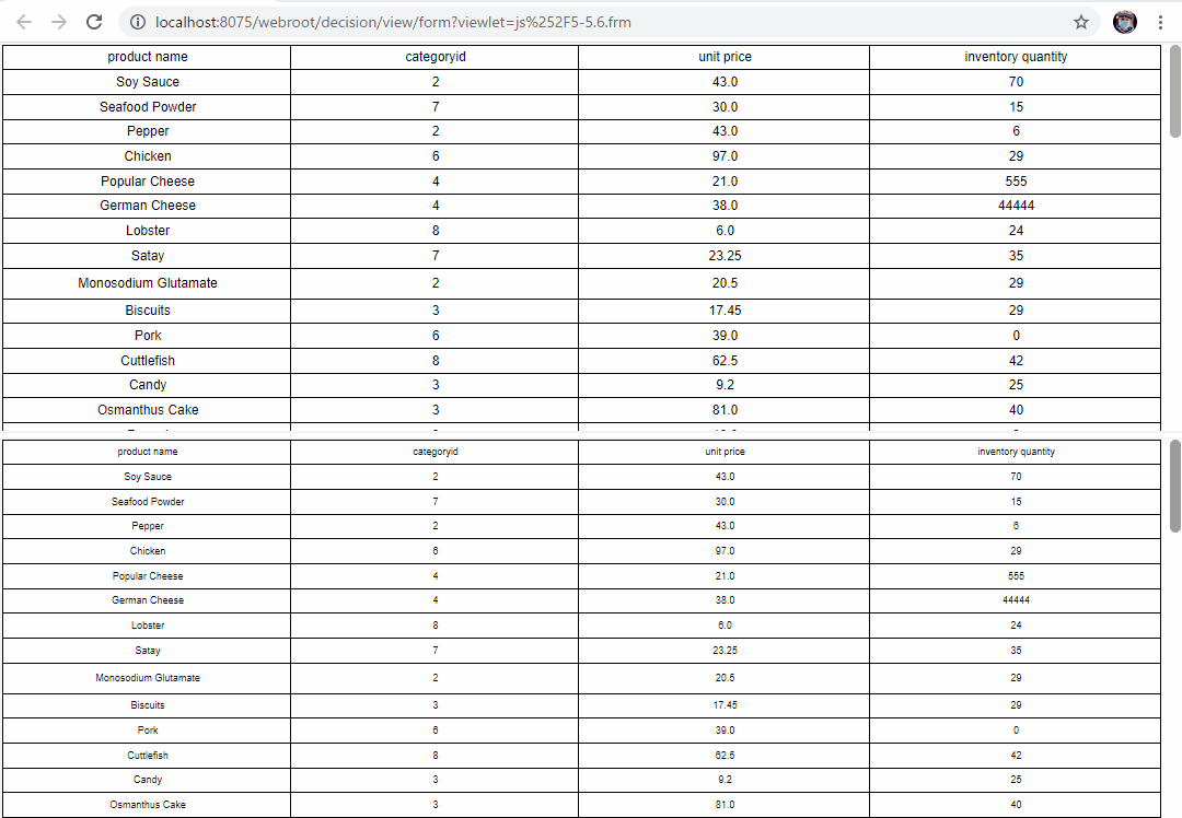 JS Change the Styles of Cell or Row where Mouse Hover-FineReport Help ...