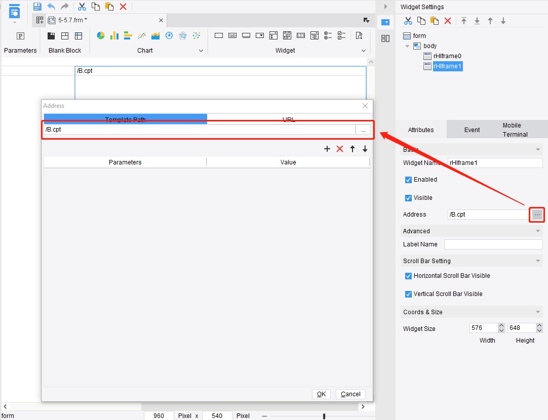 JS Refresh iframe by a Button in Another iframe-FineReport Help Document