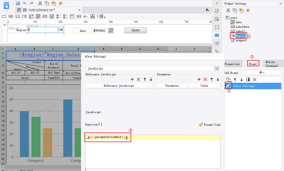 JS Customize Export File Name-FineReport Help Document