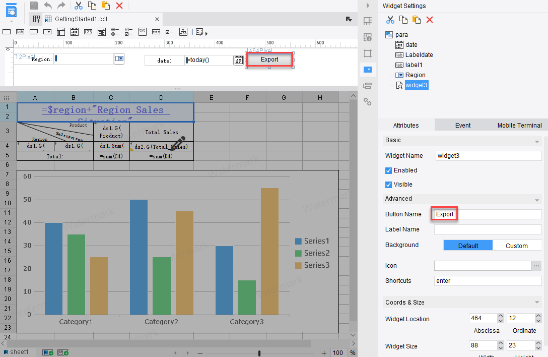 Js Customize Export File Name Finereport Help Document 5643