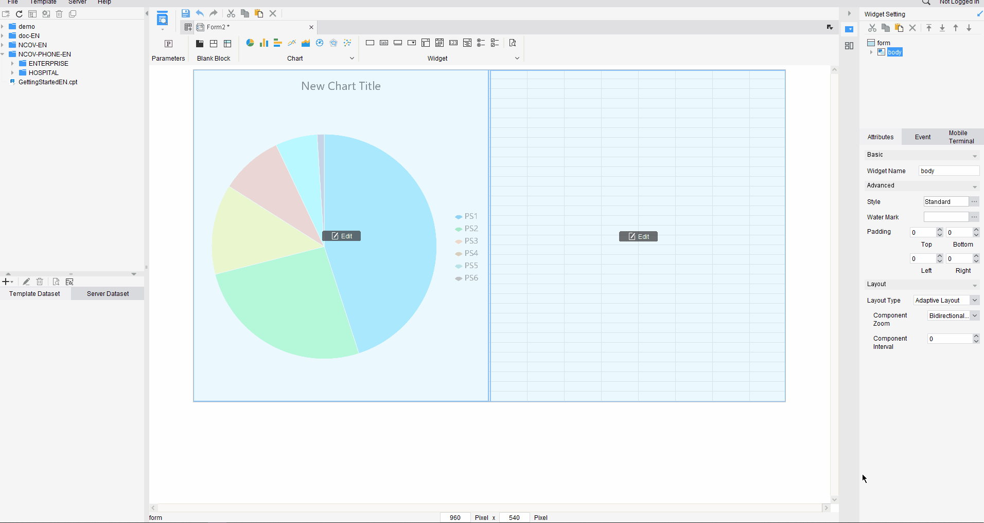 Dashboard Parameter Panel-FineReport Help Document