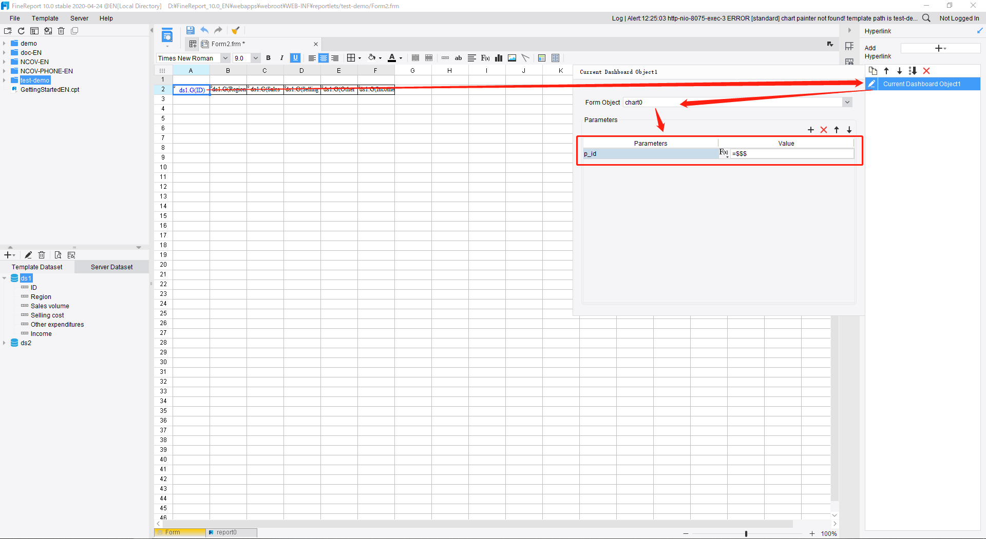 Dashboard Chart Block Style Setting-FineReport Help Document