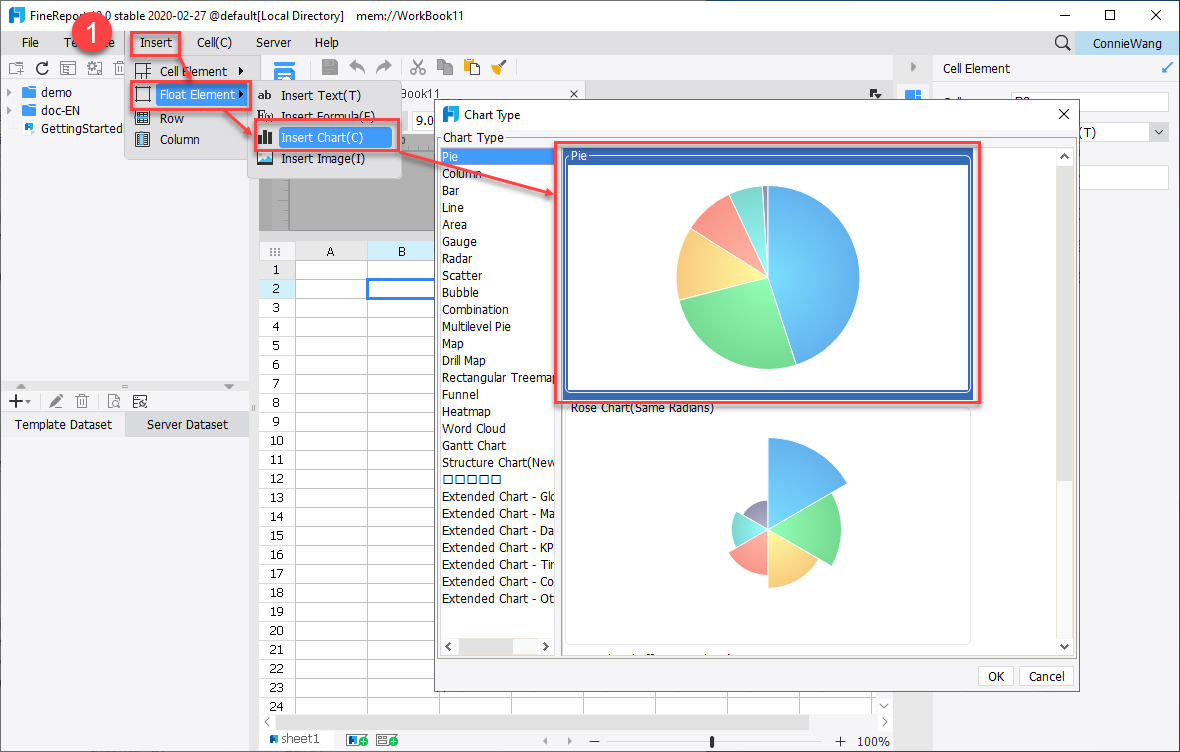 Chart Introduction-FineReport Help Document