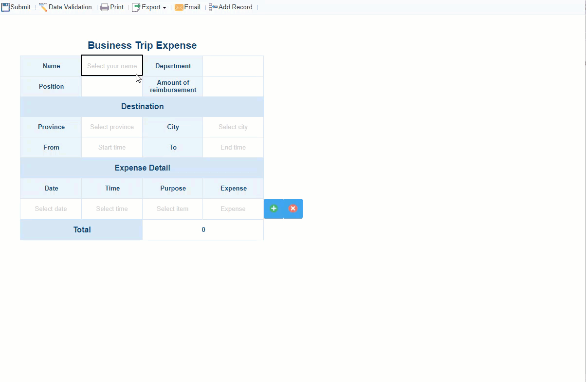Customized Data Entry-FineReport Help Document