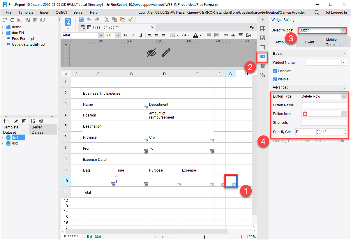 Customized Data Entry-FineReport Help Document