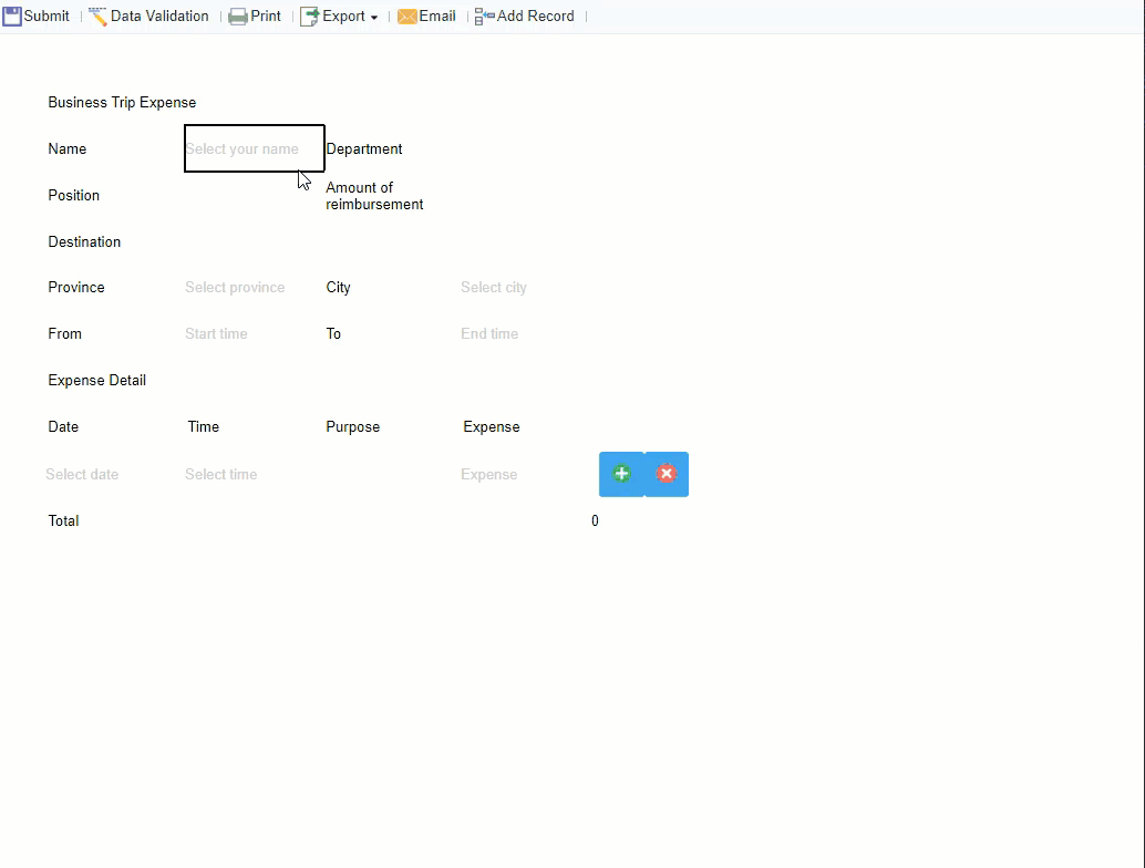 Customized Data Entry-FineReport Help Document