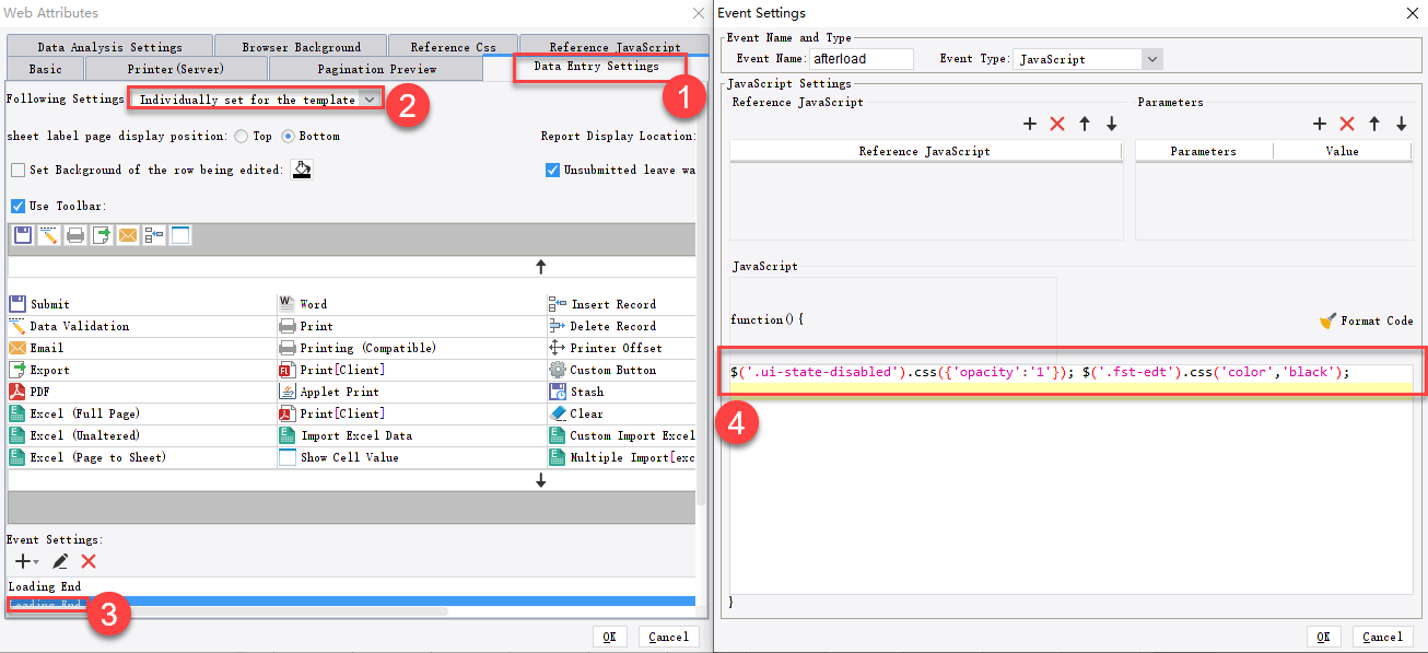 FineReport ウィジェット CSS スタイル- FineReport Help Document