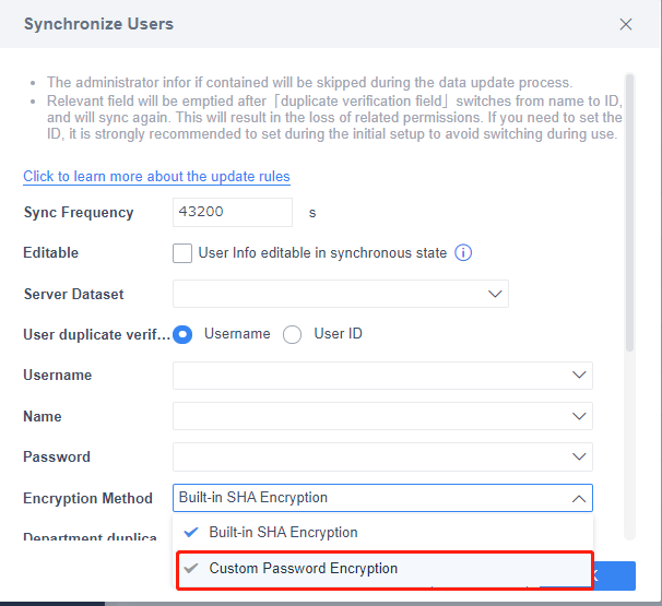 Password Encryption-FineReport Help Document