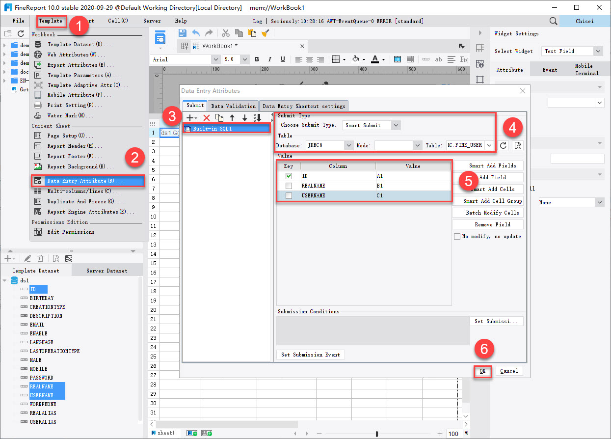 Built-in HSQL FineDB-FineReport Help Document