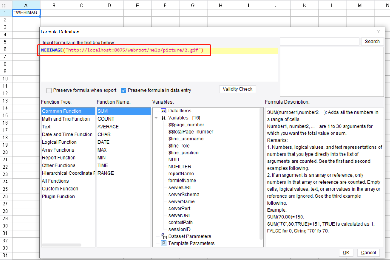 JS Set Dynamic Background and Dynamic Borders-FineReport Help Document