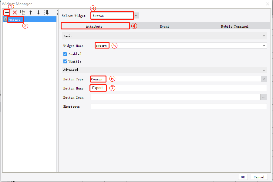 JS Predefine an Export Button-FineReport Help Document
