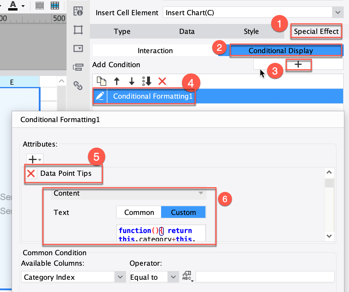 Custom Chart Title/Label/Prompt-FineReport Help Document