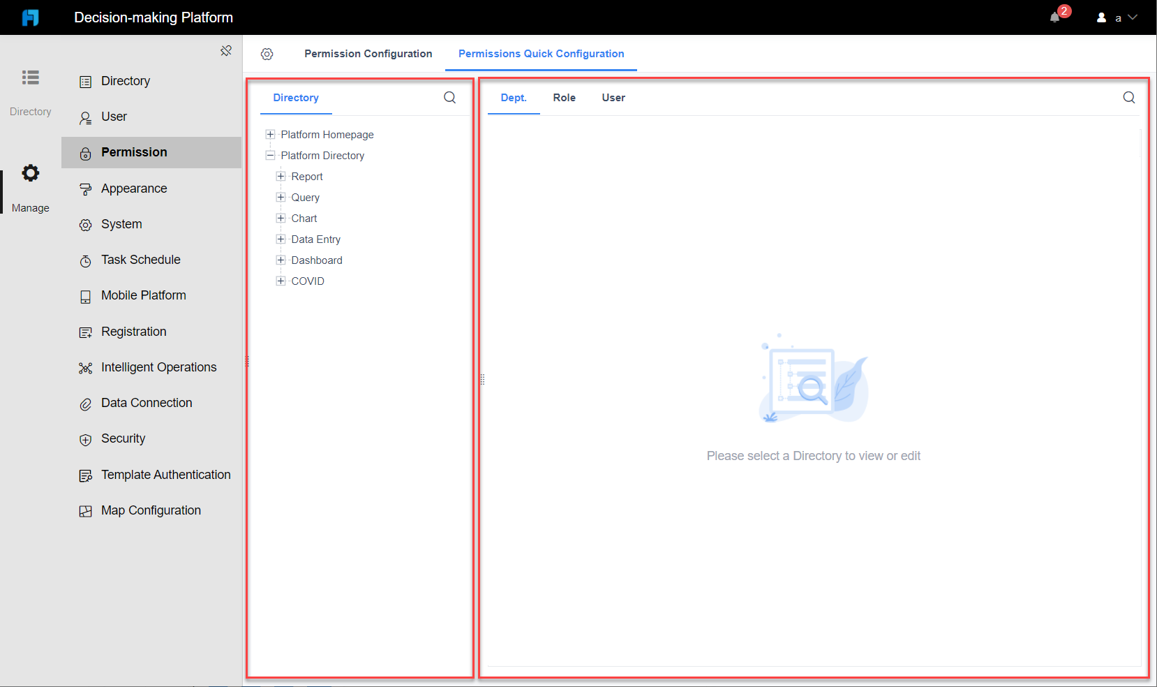 Hierarchical Authorization-FineReport Help Document