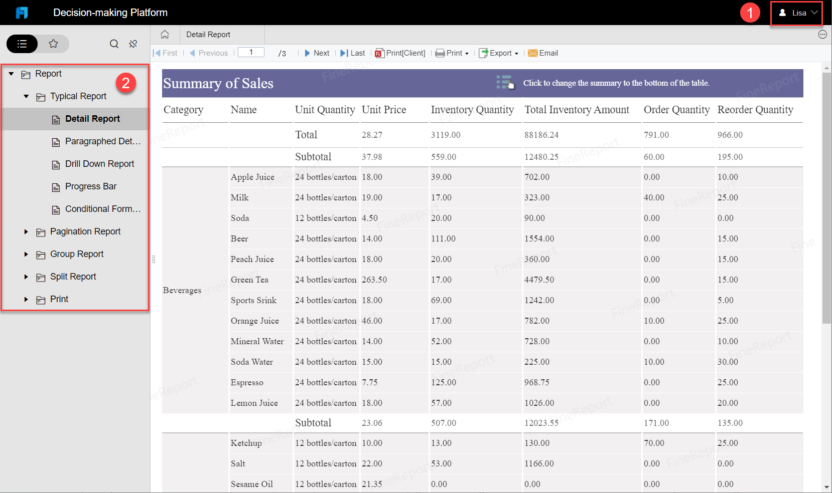 Hierarchical Authorization-FineReport Help Document