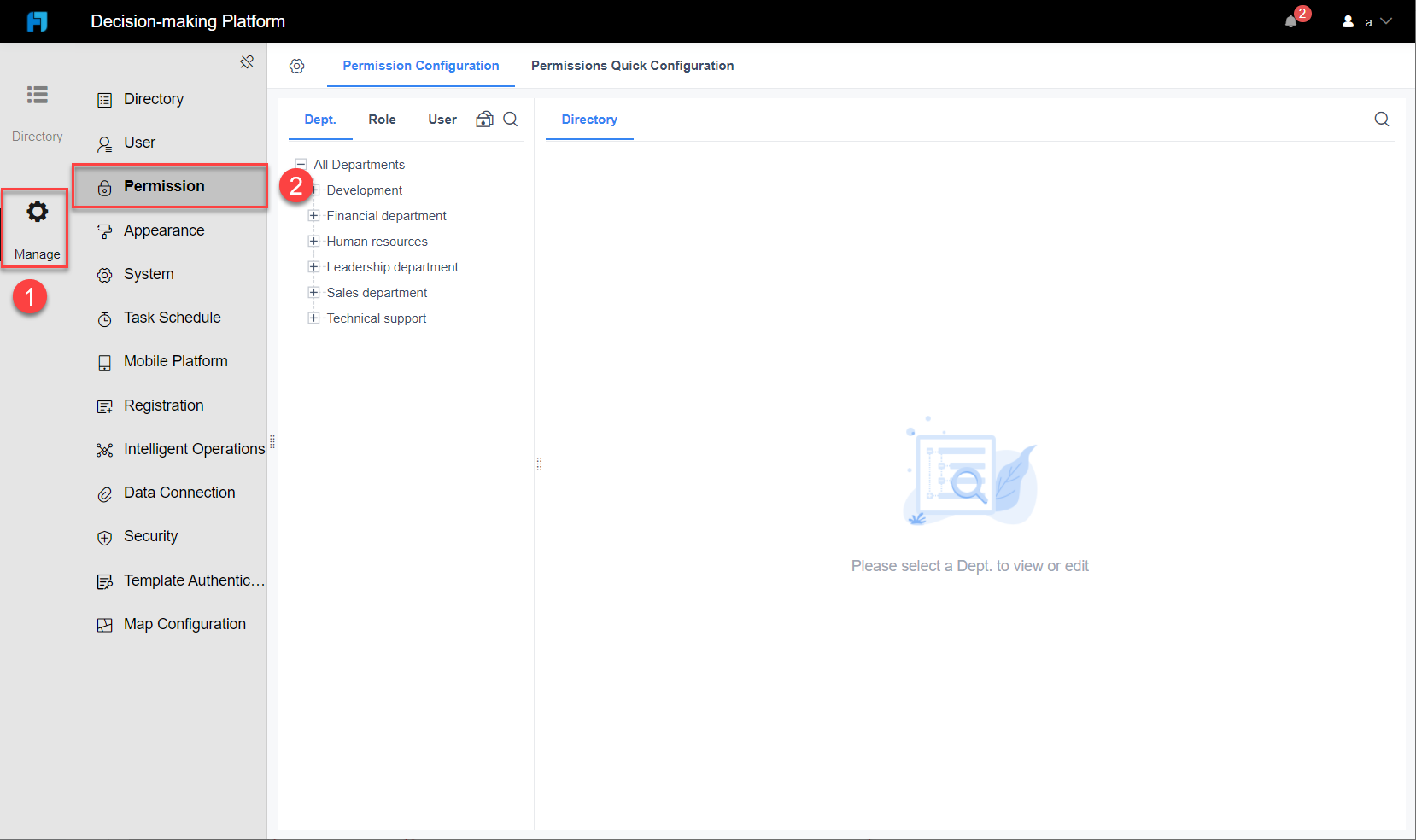 Hierarchical Authorization-FineReport Help Document