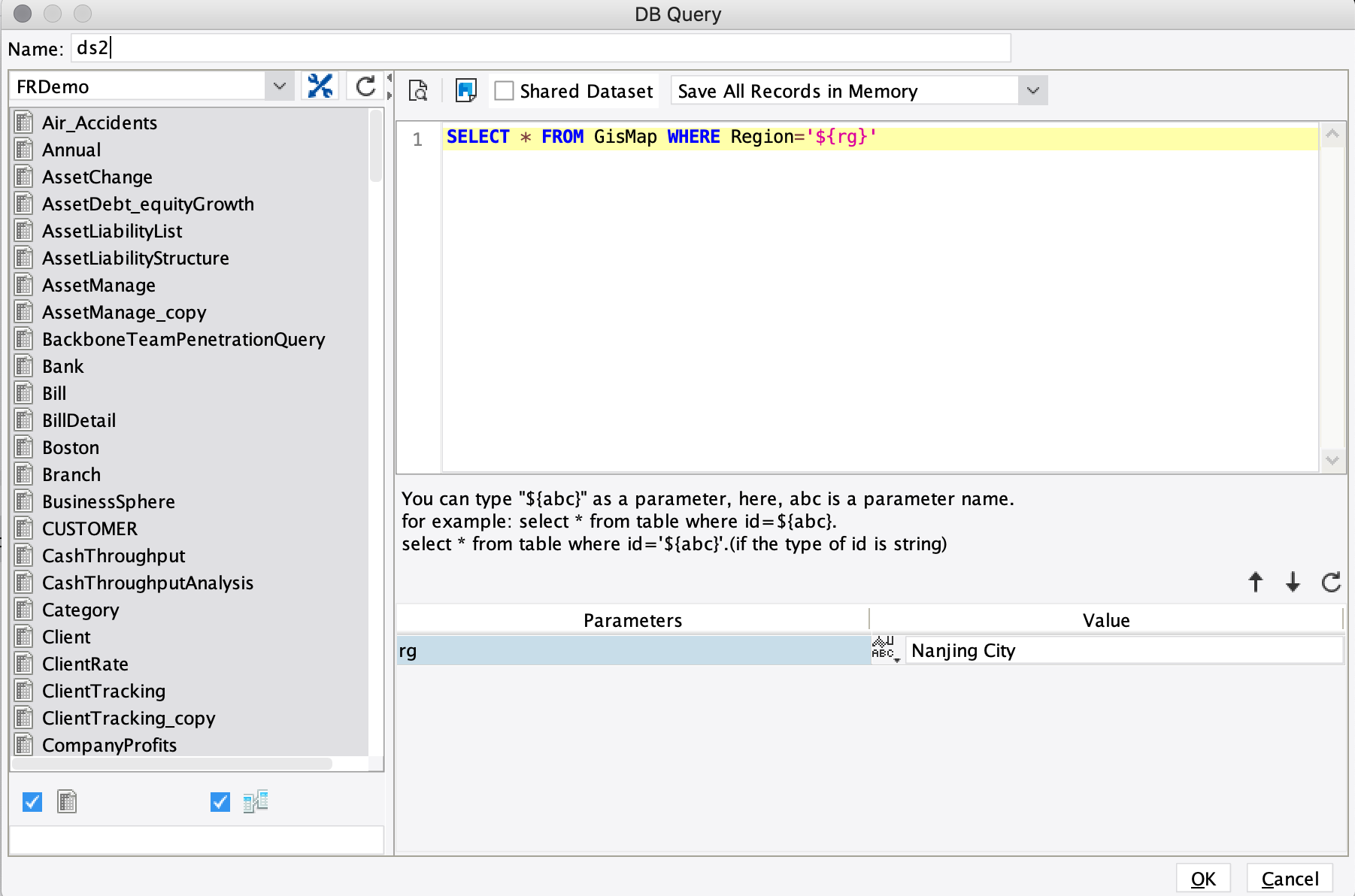 Carousel Map Linkage-FineReport Help Document