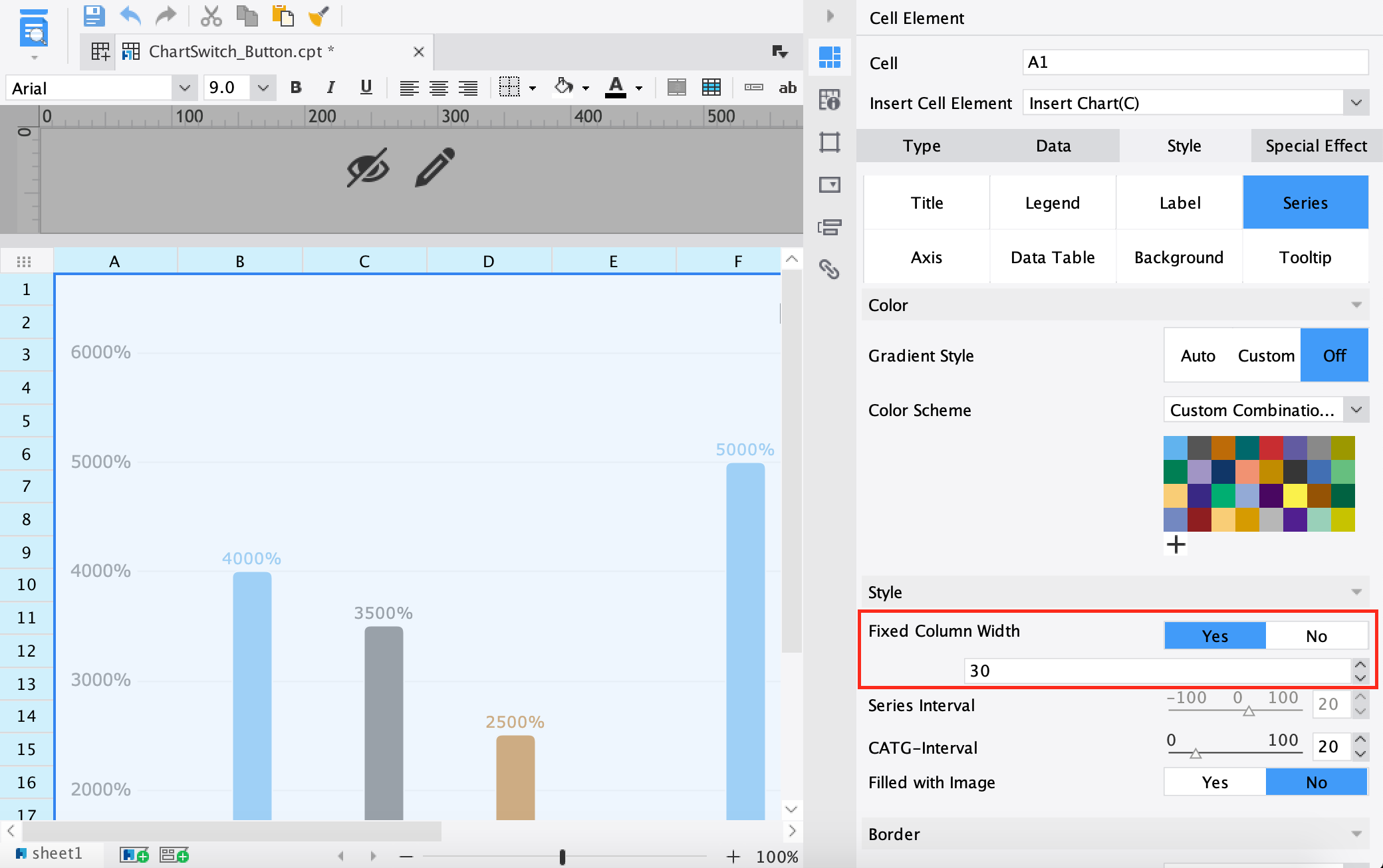 Chart Carousel Switch-FineReport Help Document
