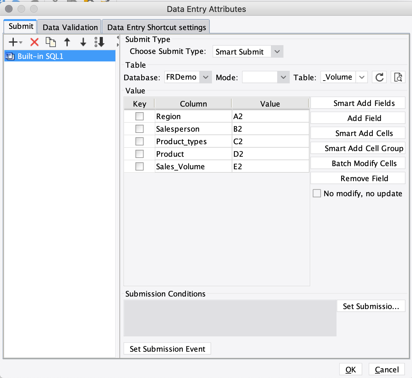 Field Verification-FineReport Help Document