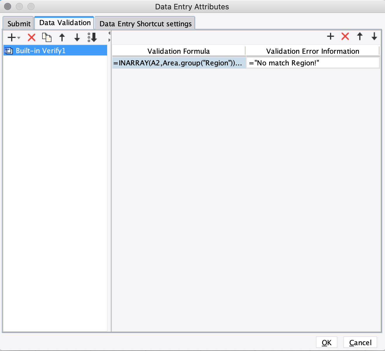 Field Verification-FineReport Help Document