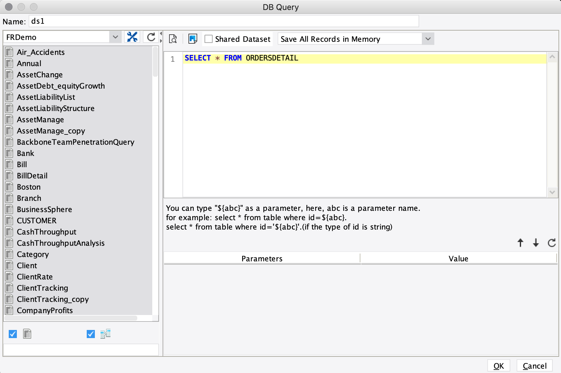 Row-based Data Entry Batch Deletion-FineReport Help Document