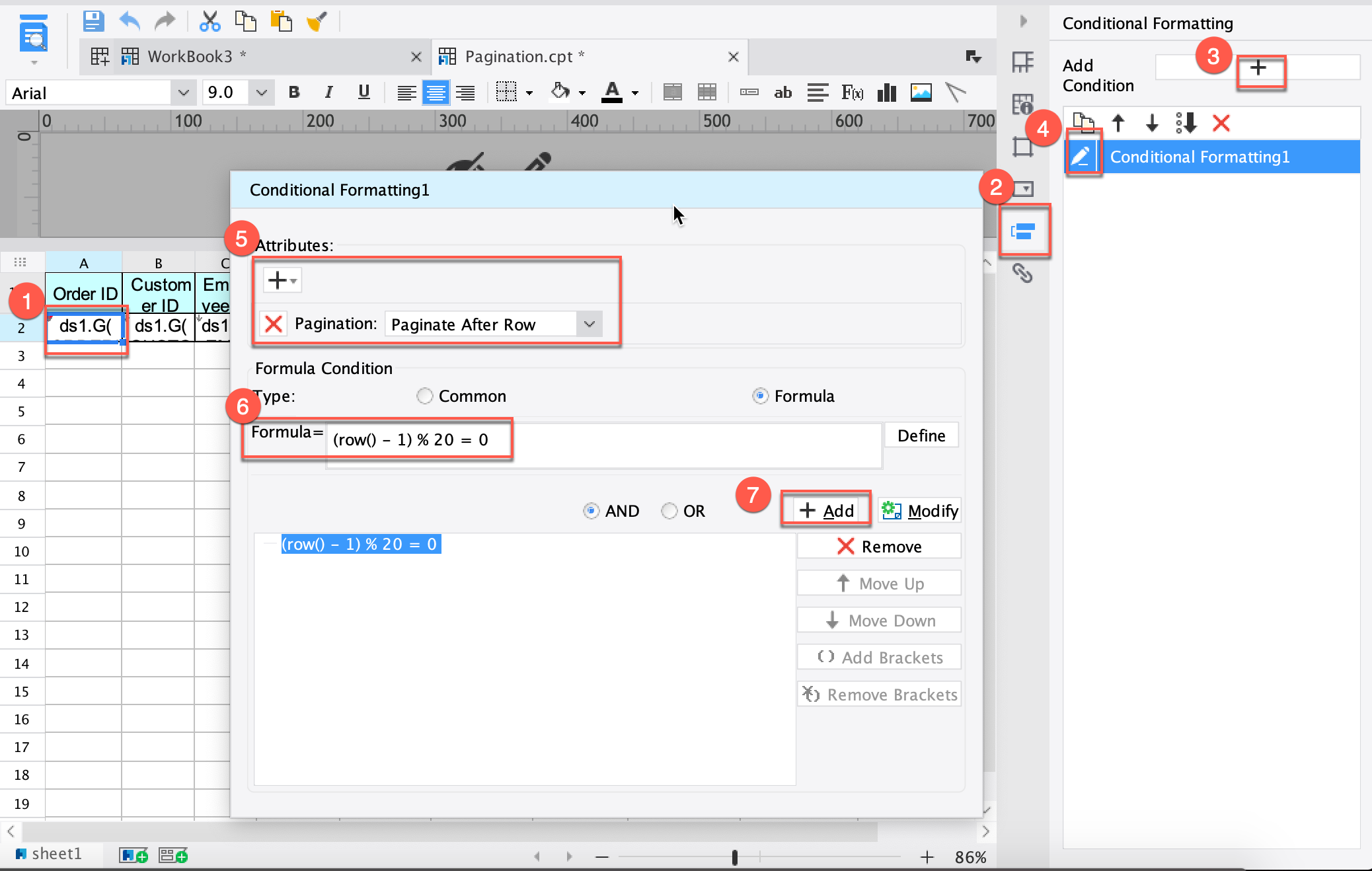 Data Entry Pagination -FineReport Help Document