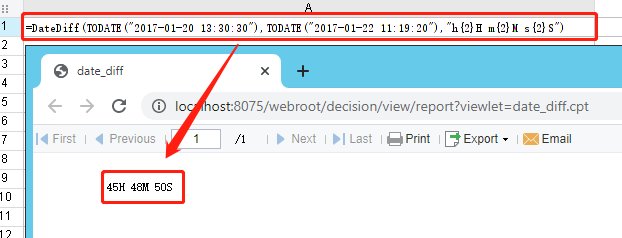Time Type Calculation-FineReport Help Document