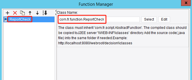 Custom function to achieve table verification-FineReport Help Document