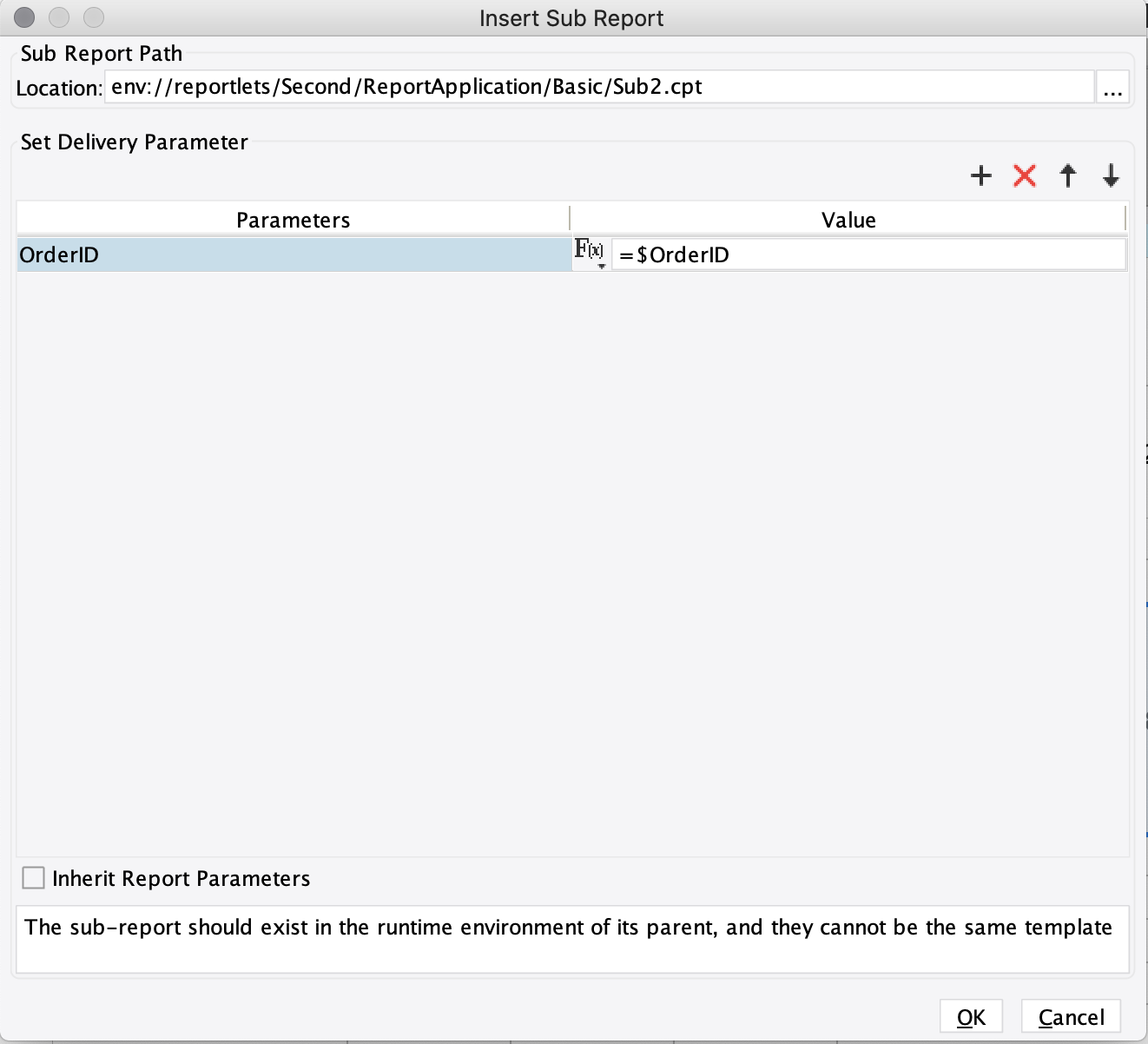 Master-sub embedded report-FineReport Help Document
