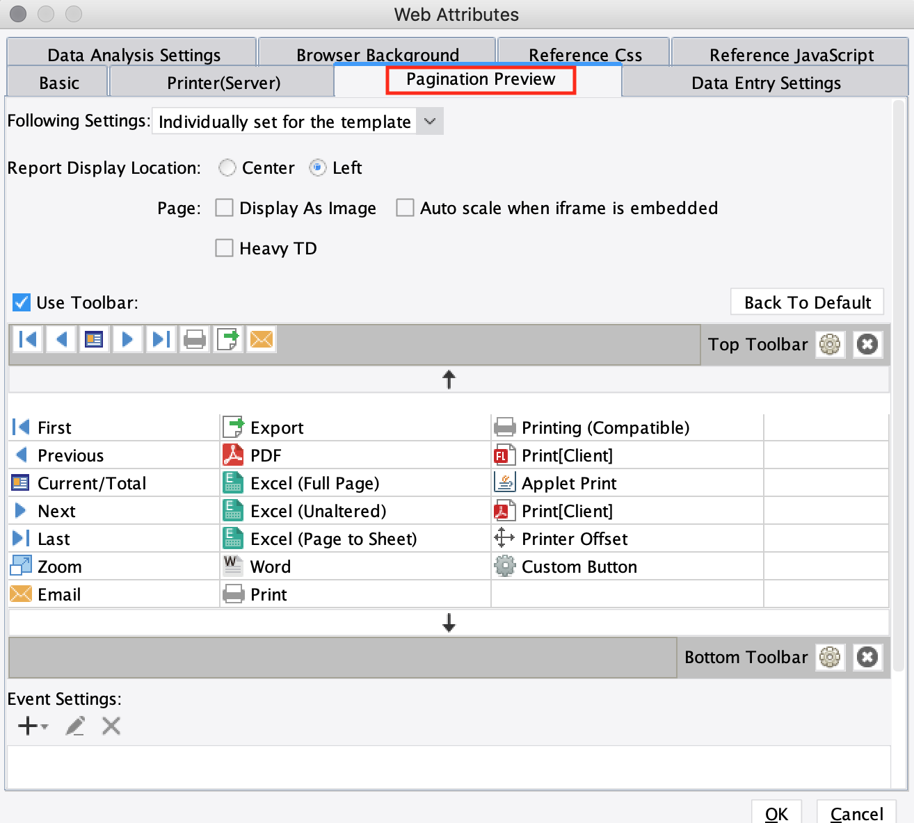 Pagination Preview-FineReport Help Document