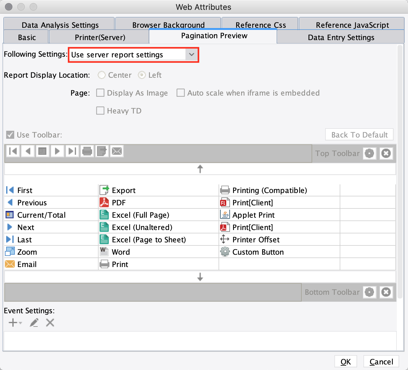 Pagination Preview-FineReport Help Document