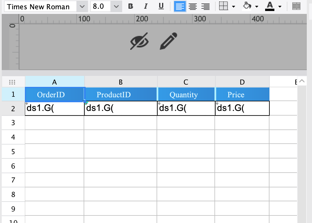 Displayed and Actual values-FineReport Help Document