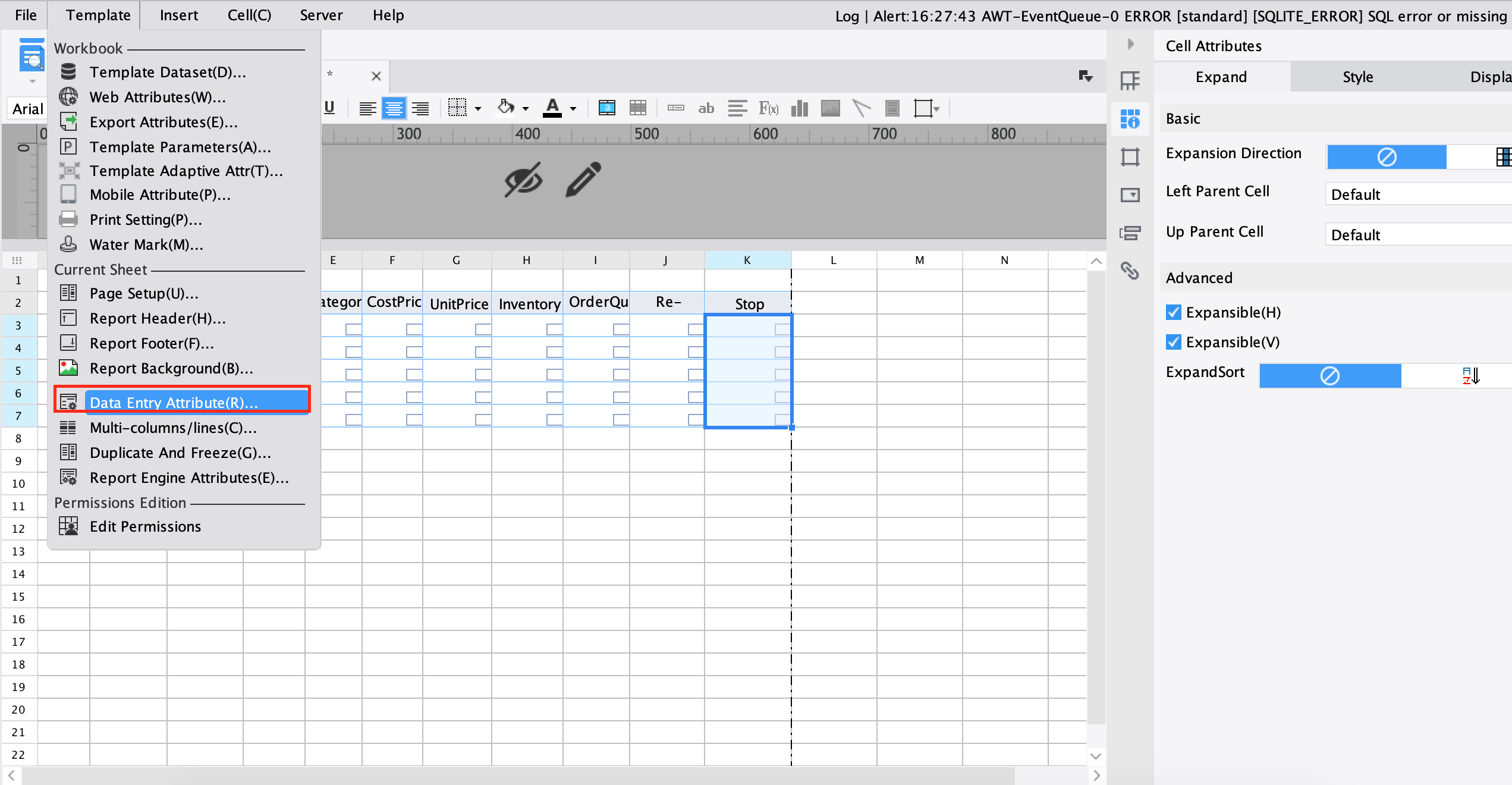 Excel Import fixed number of line-FineReport Help Document