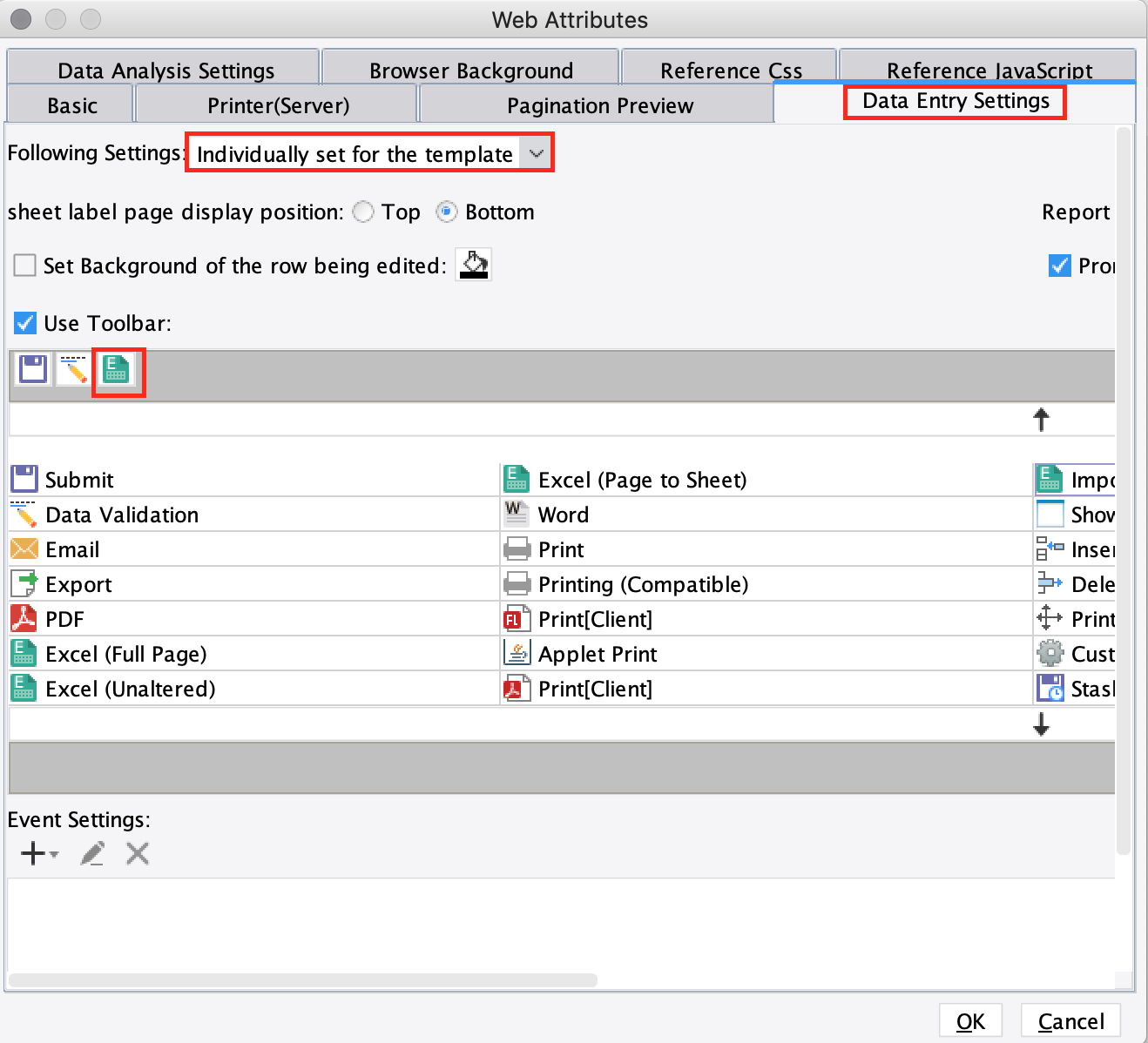 Excel Import fixed number of line-FineReport Help Document