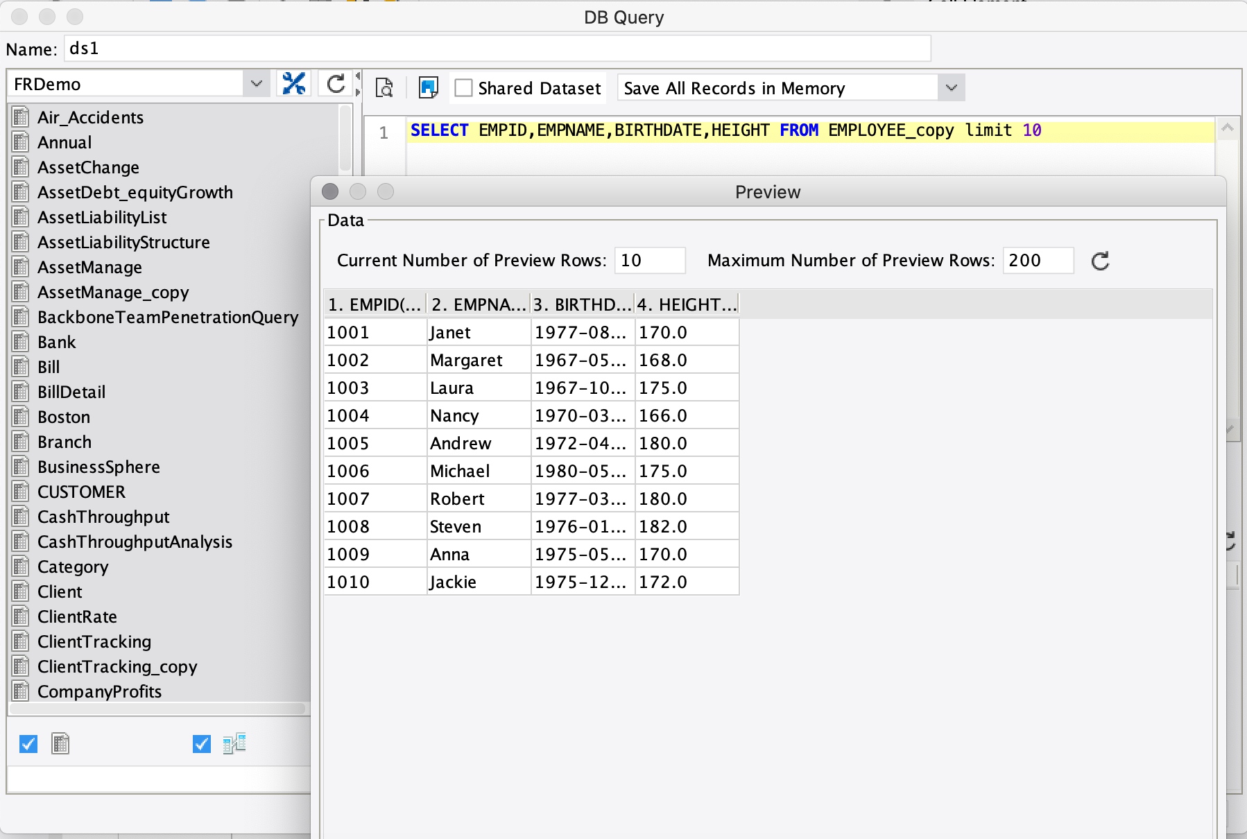 Sorting on multiple fields-FineReport Help Document