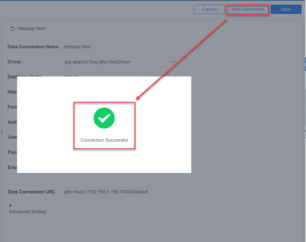 [Platform] Hadoop Hive Data Connection-FineReport Help Document