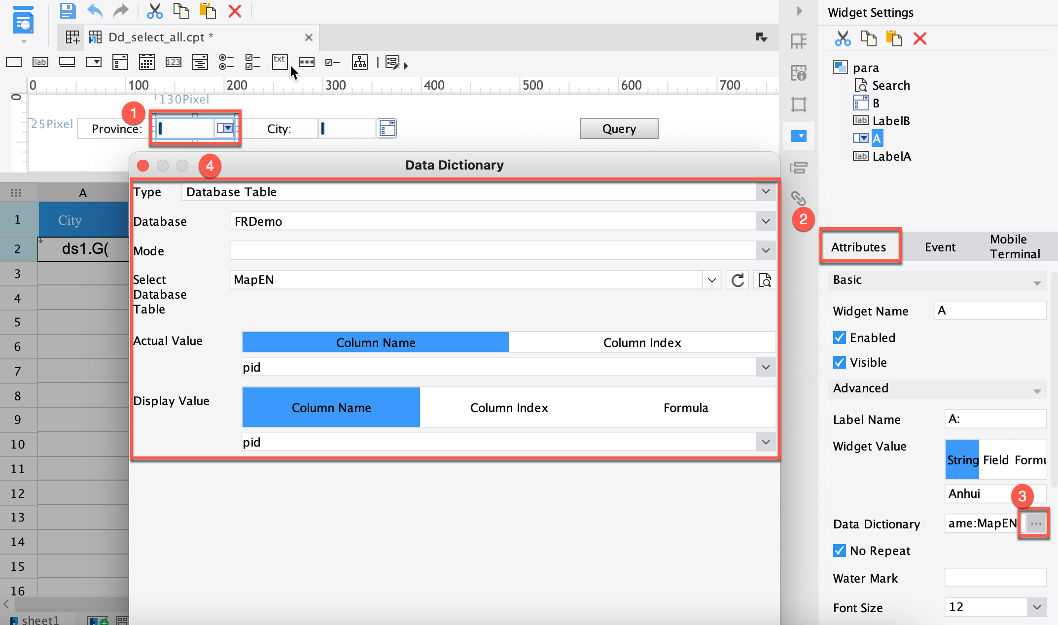 Selected all the check box by default after selecting drop down box ...