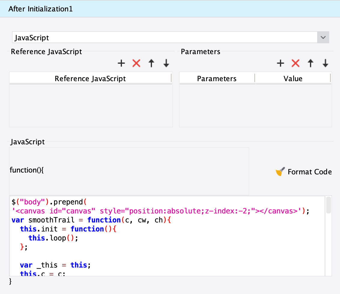 JS Abstract Animation Background-FineReport Help Document